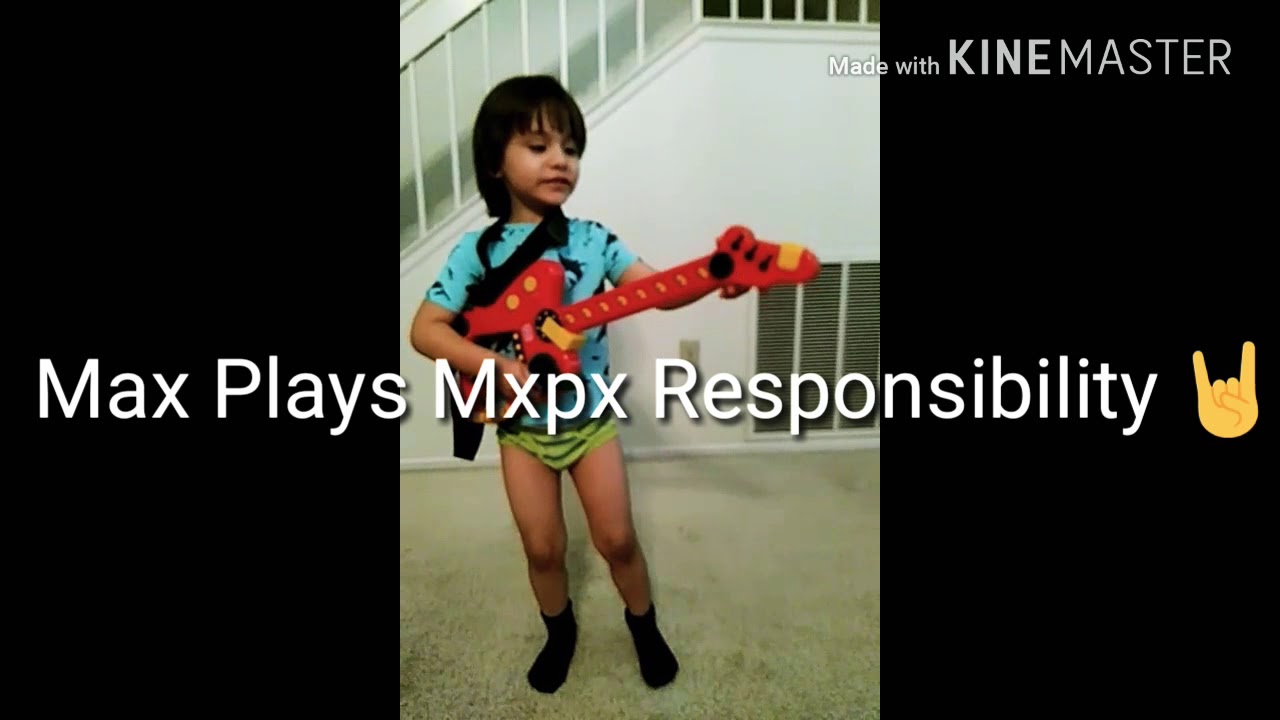 Max Plays MxPx Responsibility 🤘 - YouTube