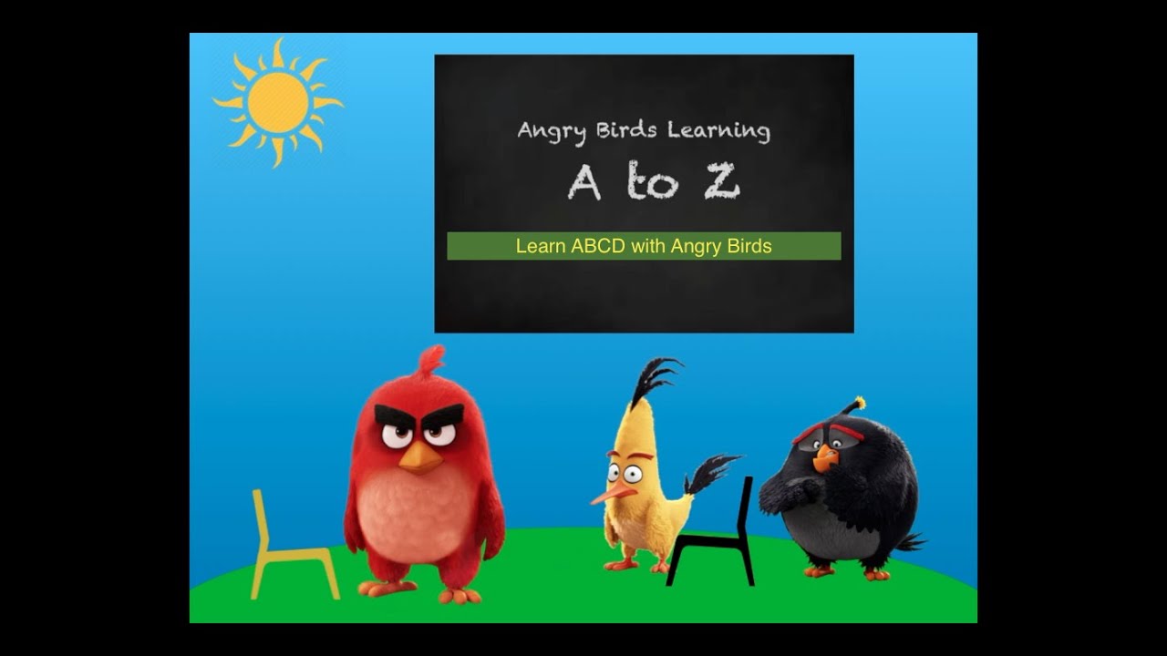 Enjoy Learning ABCD with Angry Birds 🐻😀🙉🐶🔥🔥🔥🔥🔥🔥🔥🔥 - YouTube