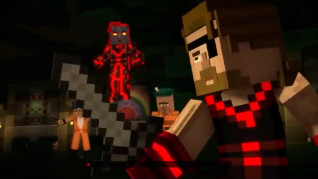 Minecraft: Story Mode Season 2 Jack Boss Battle - YouTube
