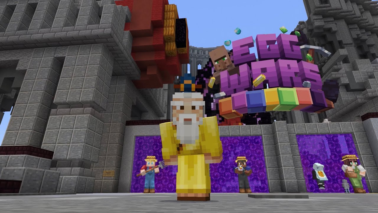 Minecraft / The Easter Challenge | The Cube Craft Server Part 2 - YouTube