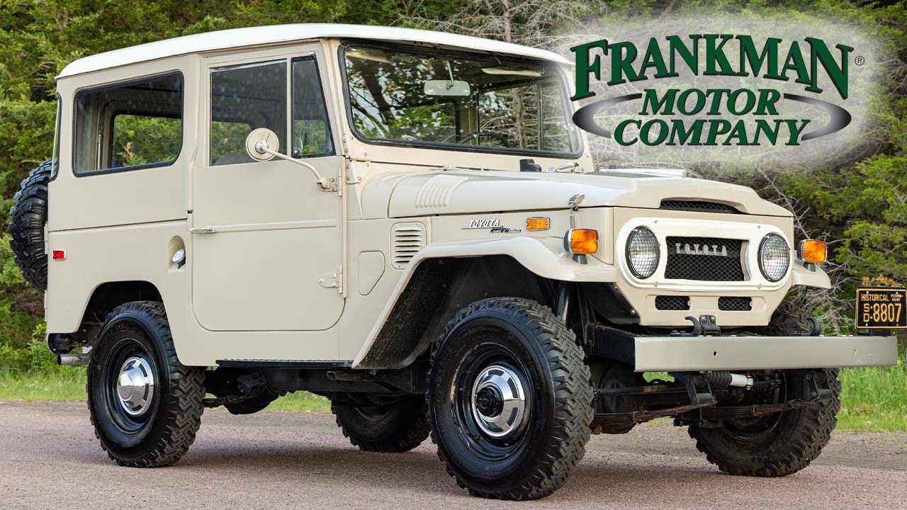 1971 Toyota Land Cruiser FJ40 Vintage Beauty & Low Miles - Frankman ...
