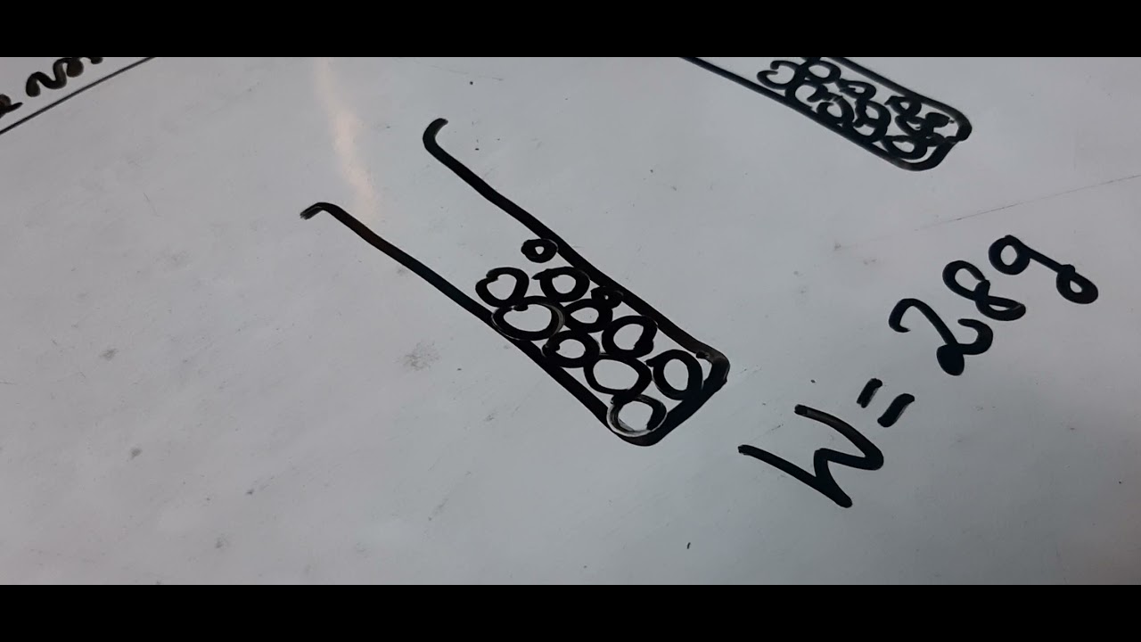 Determination of apparent density practical - YouTube