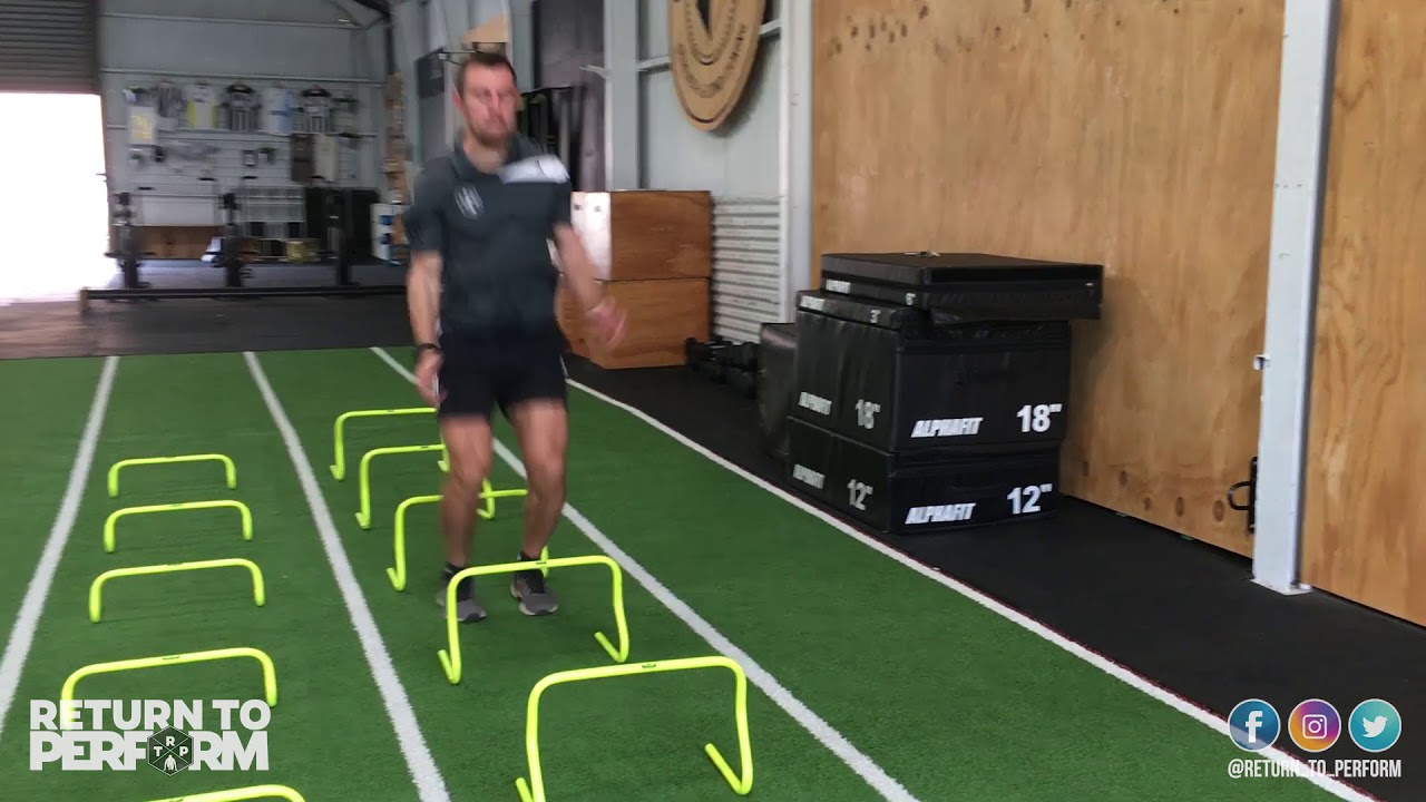 Hurdle Hop ReactiveNEW [Exercise Demonstration] - YouTube