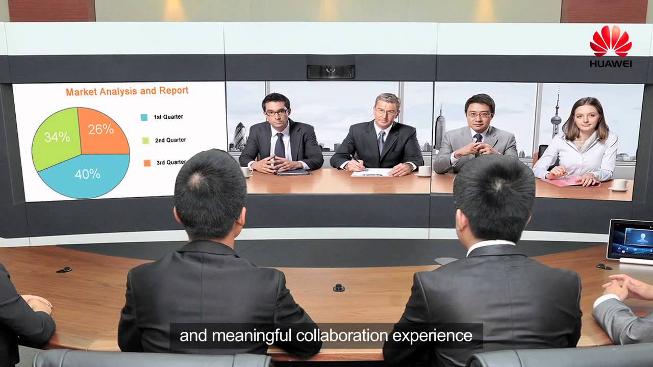 Huawei Panovision Telepresence TP3206 Video About Us - YouTube