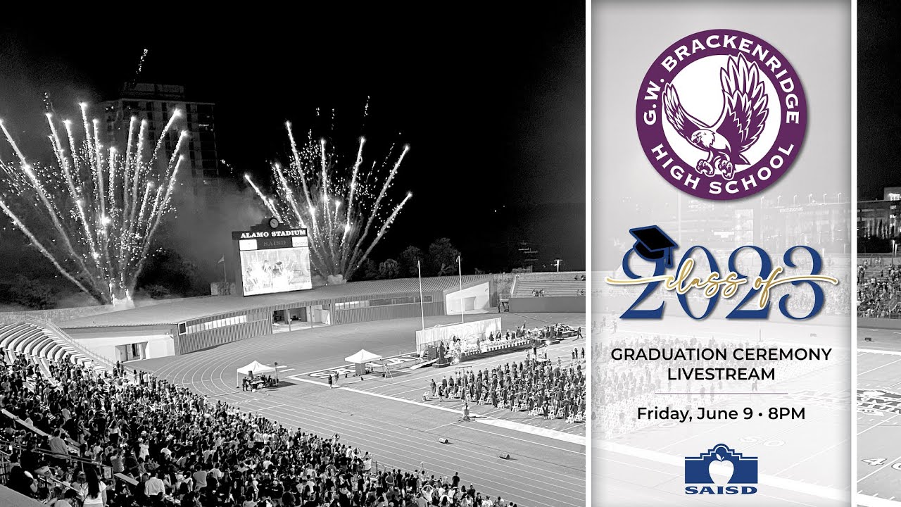 Brackenridge High School Class of 2023 Graduation Ceremony - YouTube