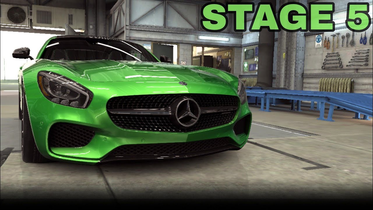 CSR2 Mercedes AMG GT (Stage 5) Tune - YouTube