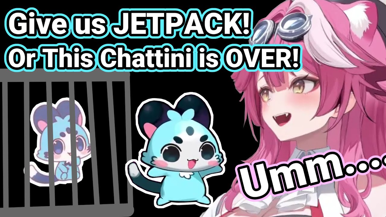 Chattini in Hostage for a JETPACK! and Raora... - YouTube