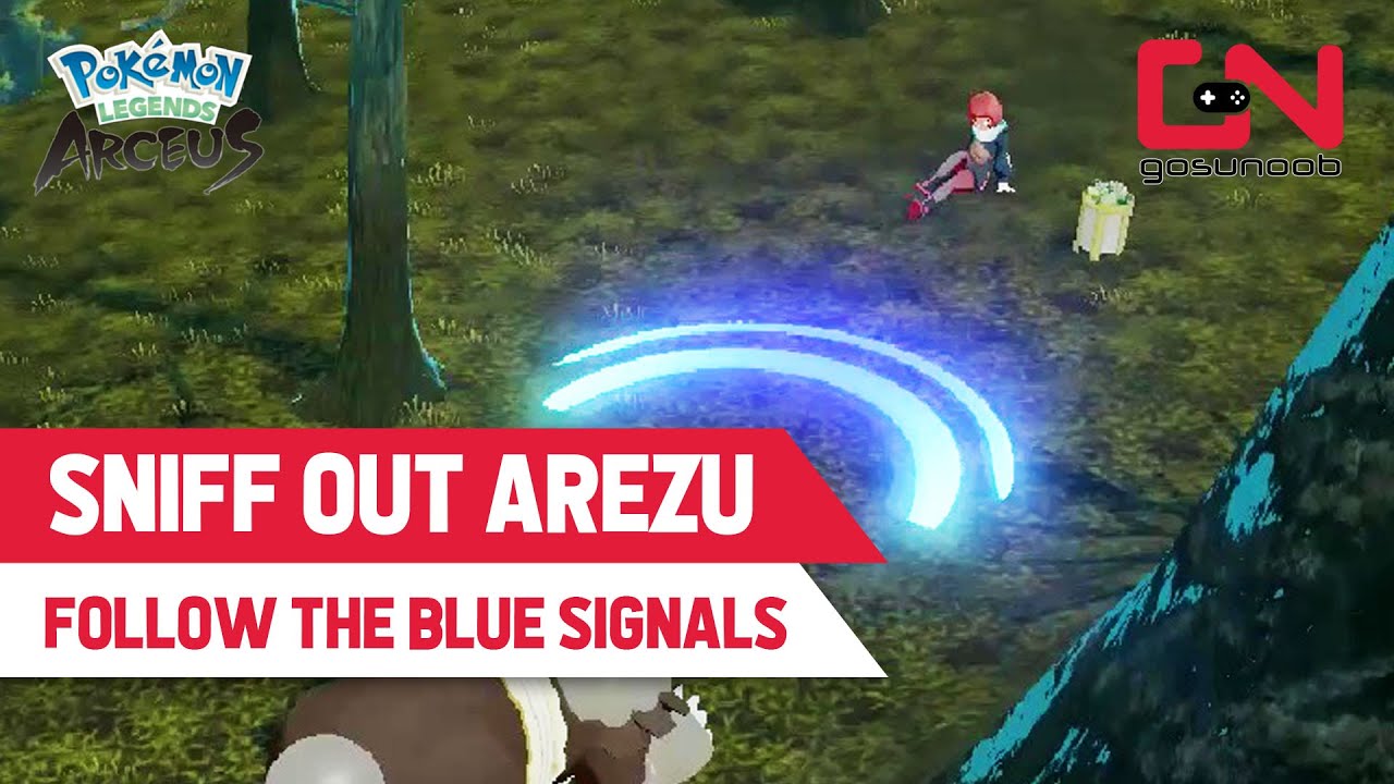 Pokemon Legends: Arceus How to SNIFF OUT AREZU - YouTube