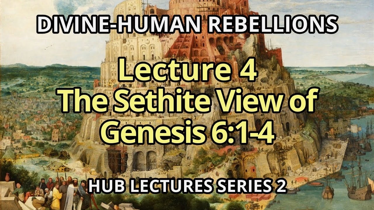 DIVINE-HUMAN REBELLIONS Lecture 4 – The Sethite Interpretation of ...