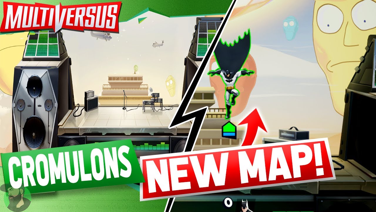 MultiVersus - *NEW* Cromulons Stage! [Showcase & Reaction] - YouTube