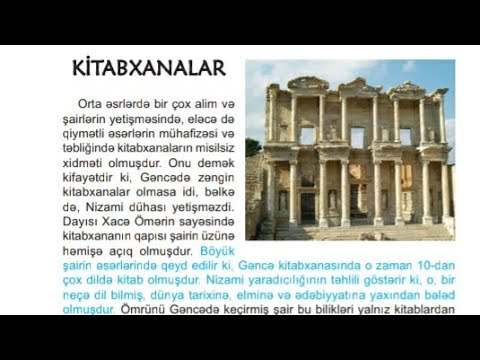 Azərbaycan dili 7ci sinif Səh.152 155 Kitabxanalar