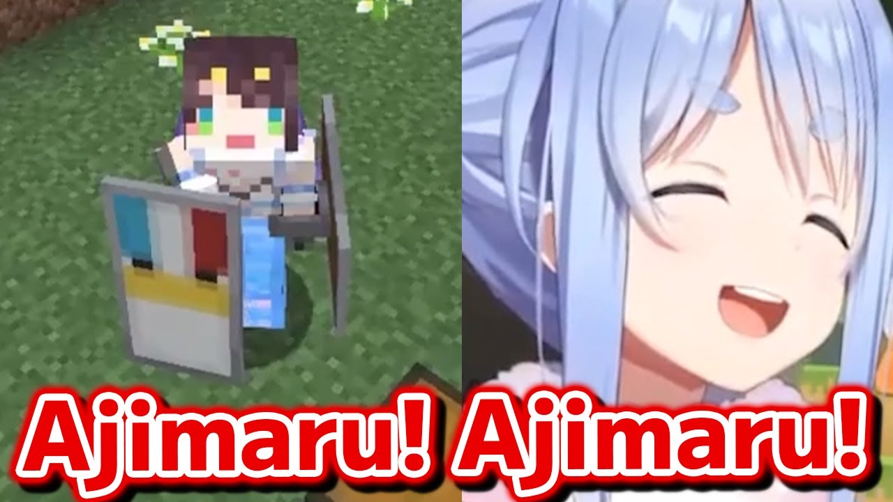 Pekora reacts to Watame's "Ajimaru Shop" where everybody can cosplay Subaru [Hololive Eng Sub ...