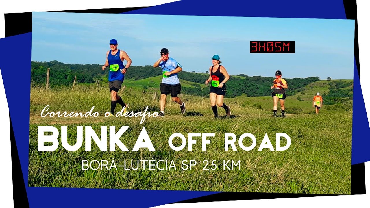 Correndo o Desafio Bunka Off Road 25k 2020 - Borá-Lutécia - YouTube