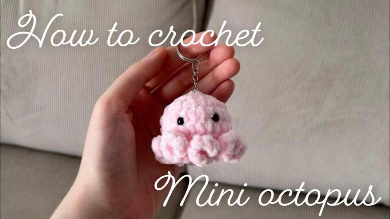 How To Crochet Cute Octopus In Just 11 Minutes - No Sewing!!! English ...