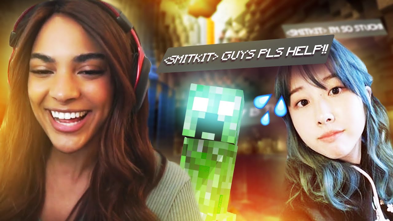 HOW DID WE SURVIVE THAT?! | OTV MINECRAFT | Ft. Pokimane, Starsmitten ...