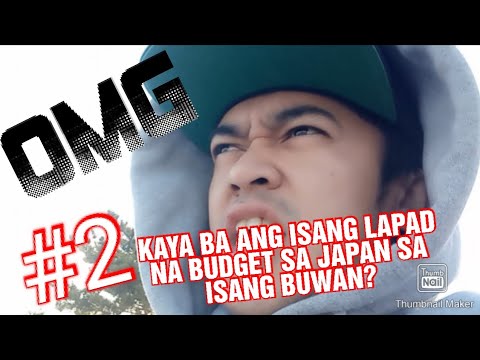 KAYA BA NG ISANG LAPAD NA BUDGET SA JAPAN NG ISANG BUWAN? - YouTube