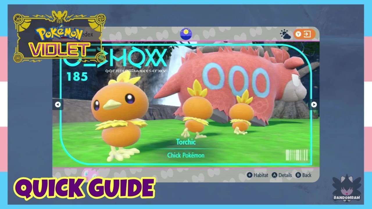 Where To Catch Torchic In Pokemon Scarlet & Violet *The Indigo Disk ...