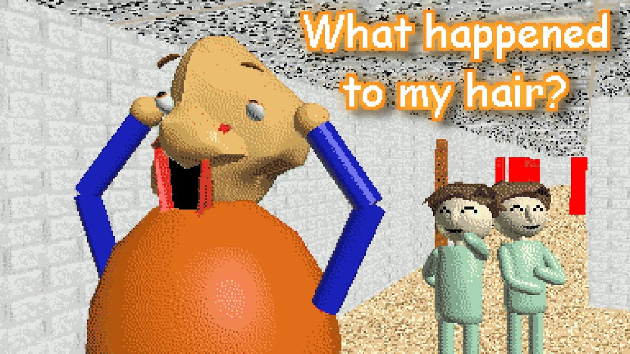 Bald Bully! (Baldi's Basics Animation) - YouTube