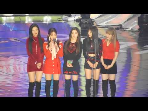 [HD]171202 Melon Music Awards Red Velvet레드벨벳 - TOP 10 (fancam)