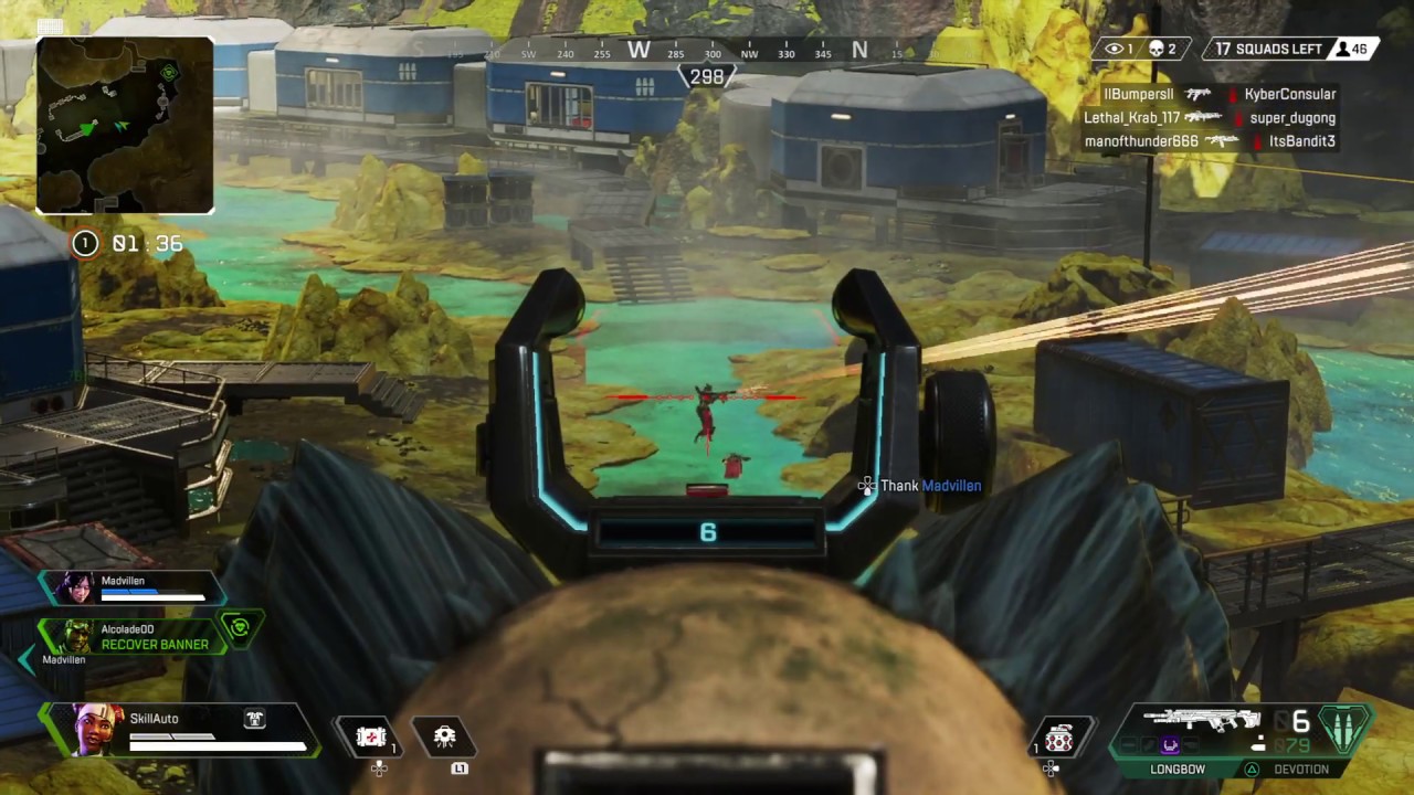 Apex Legends: 5 Kills at The Geyser - YouTube