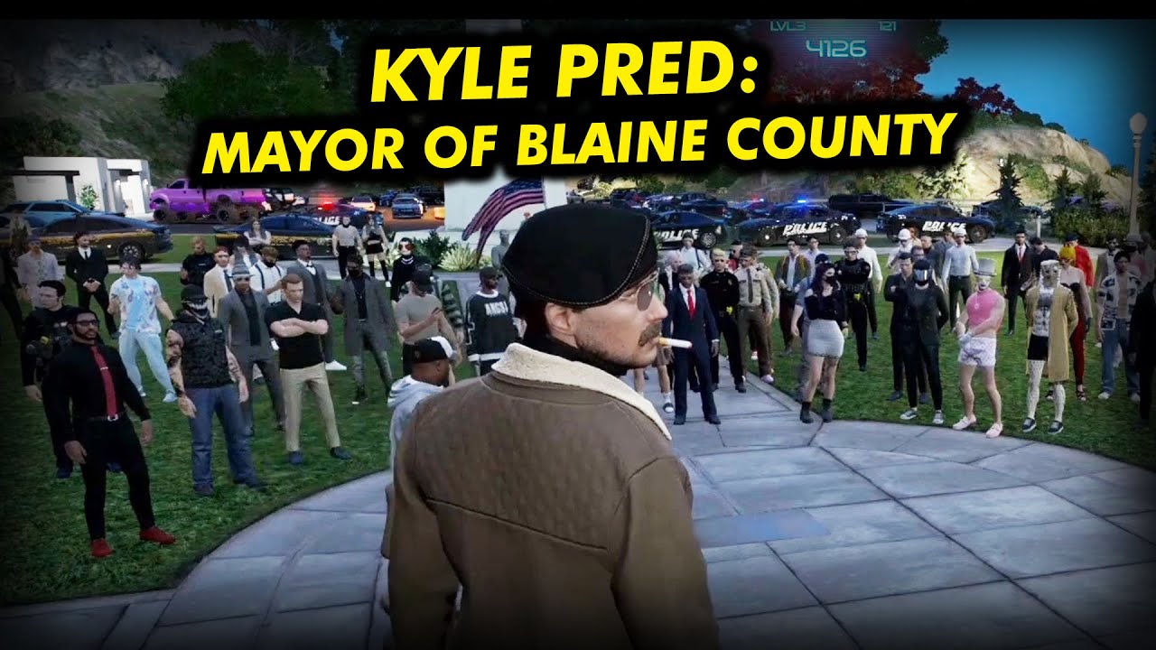 KYLE PRED IS ELECTED AS MAYOR OF BLAINE COUNTY! | NOPIXEL 4.0 GTA RP ...