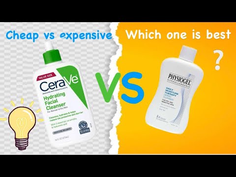 Hypoallergenic cleanser| Sensitive skin| expensive vs cheap cleanser # ...