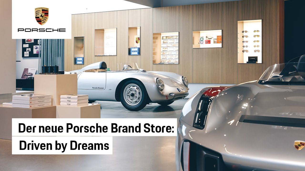 Der Porsche Brand Store in Stuttgart - YouTube