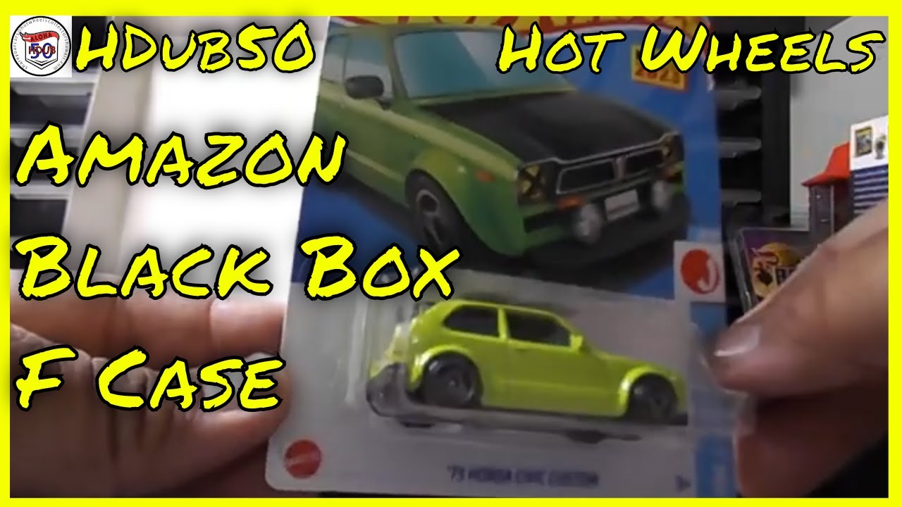 What Did We Get Opening Hot Wheels Basics Amazon Black Box F Case - YouTube