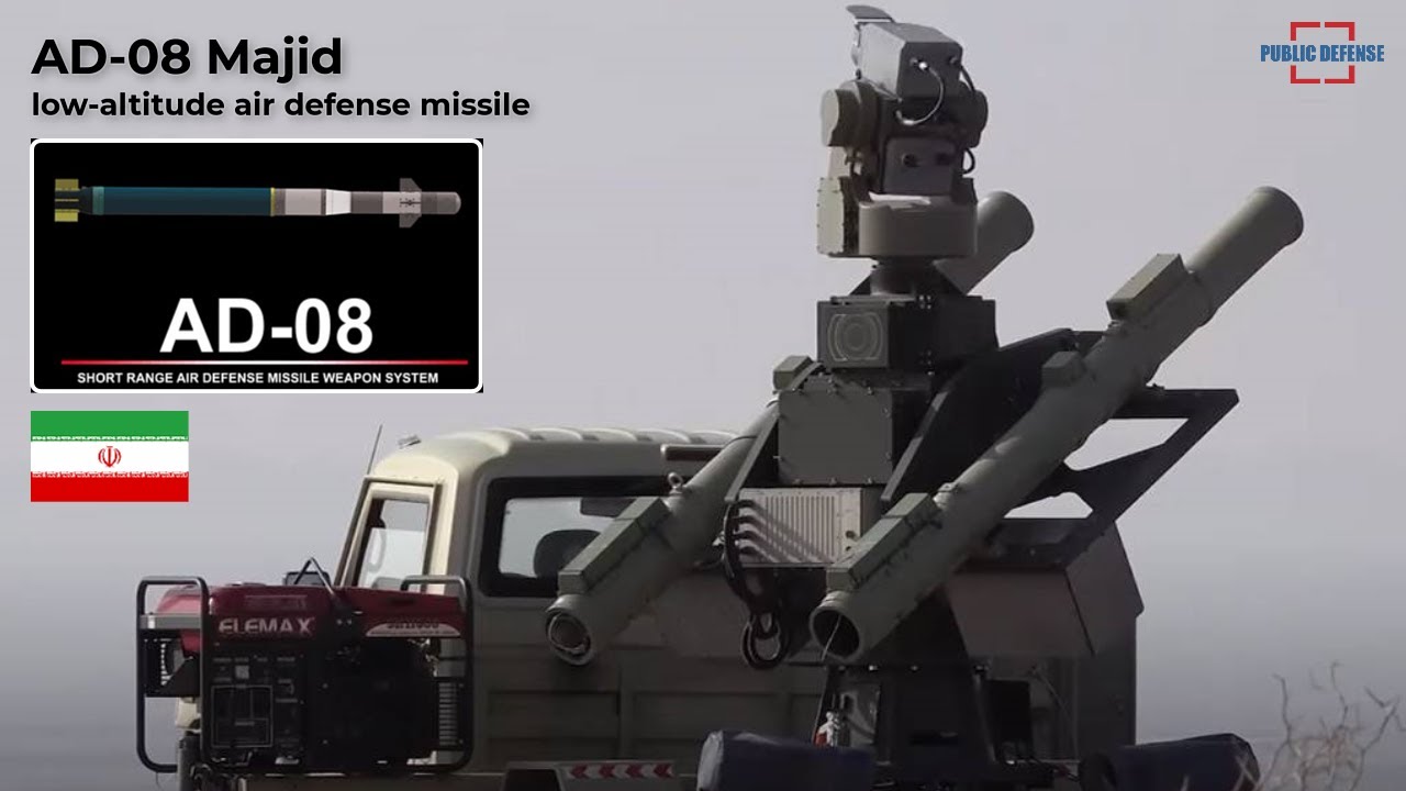 Iran Introduces New Export Catalog Majid Low-Altitude Air Defense ...