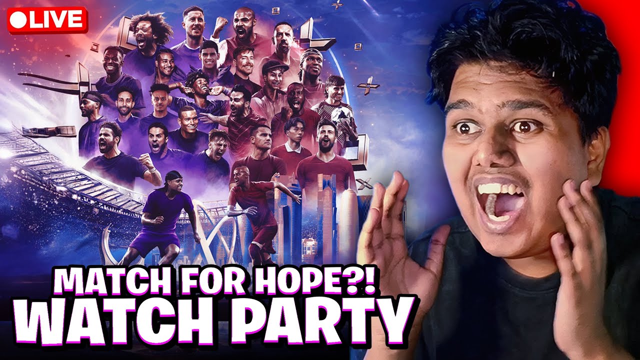 🔵 [EN] Match For Hope 2026 Watch Party | Team Chunkz Vs Team AboFlah ...