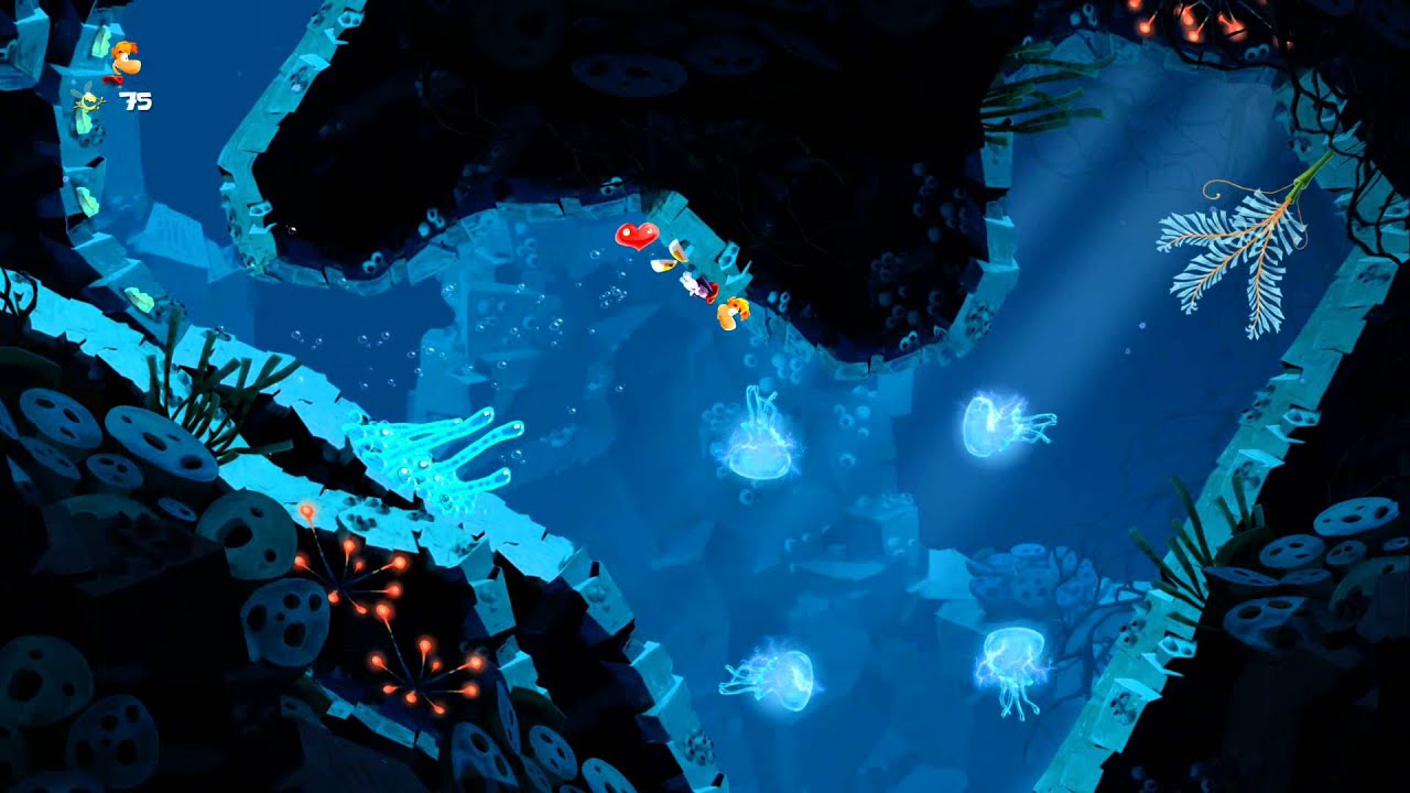 Rayman Legends 100% Walkthrough P57 - Sea of Serendipity - Freaking ...