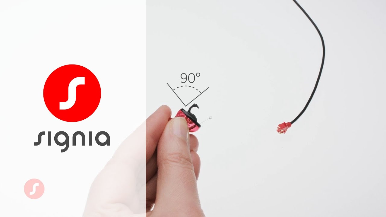 Insio IX - how to insert the programming adapter | Signia Hearing Aids ...