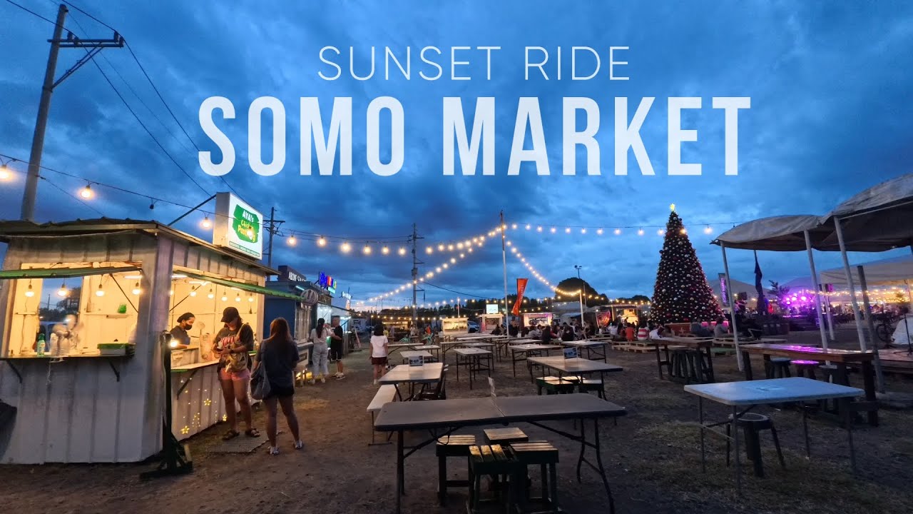 Bike Stop at SOMO MARKET CAVITE | Fireworks and Festive Fun - YouTube