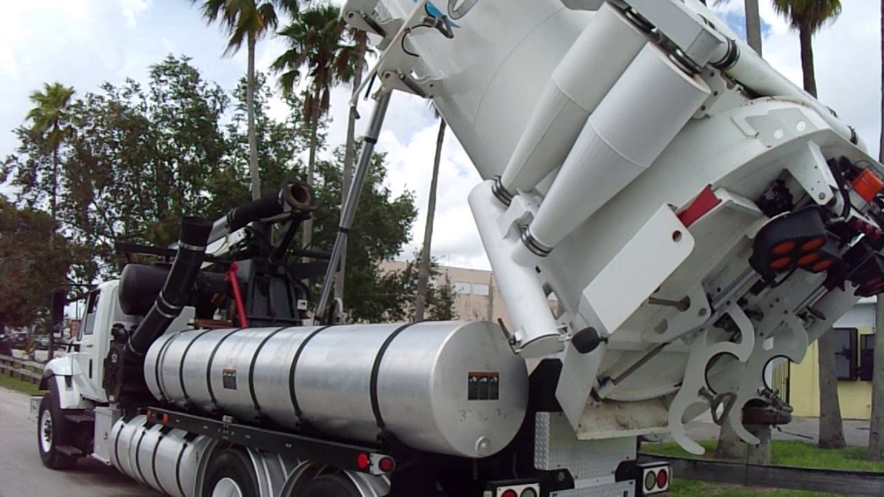 2009 International Vactor 2115P16 Plus VACUUM/JETTER COMBO Truck - YouTube