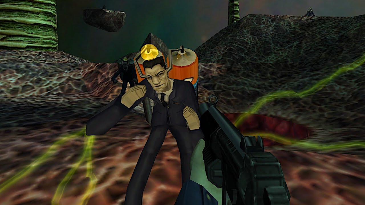 G-Man Invasion Half Life 1 MOD - 4k Gameplay - YouTube