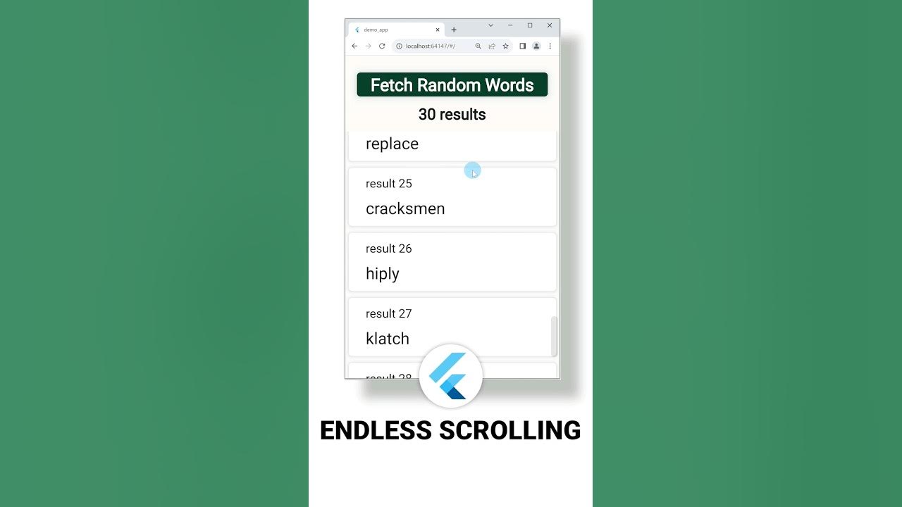 Endless Scrolling Lazy Loading Infinite Scrolling In Futter 📱💻 Youtube