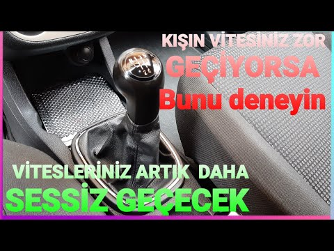 Sert vites sorunu-Vites geçişlerindeki sorunun çözümü-Kışın zor geçen vites -Vites geçmiyor çözümü