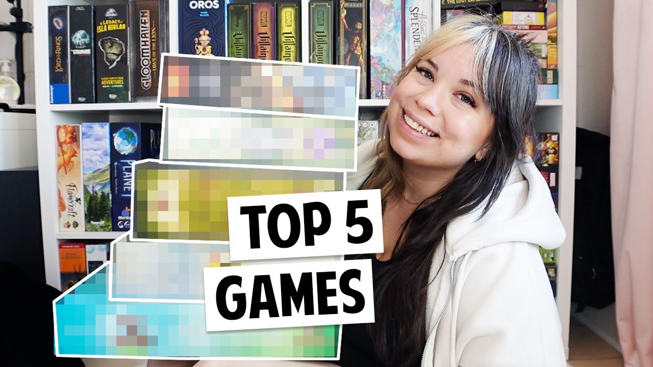 my top FIVE favorite board games - YouTube