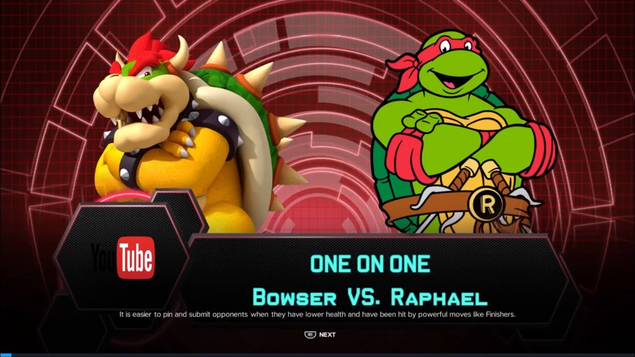 YouTube Show Bowser vs Raphael - YouTube