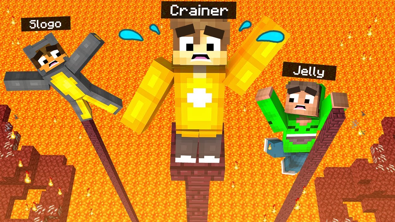 Minecraft NETHER TOWER Challenge! - YouTube