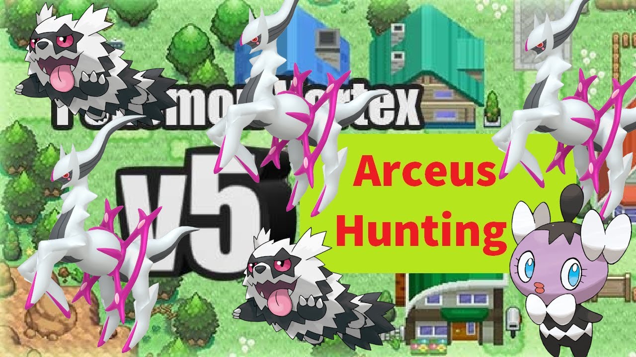 Pokémon Vortex V5 - Arceus (Poison) Hunt - YouTube