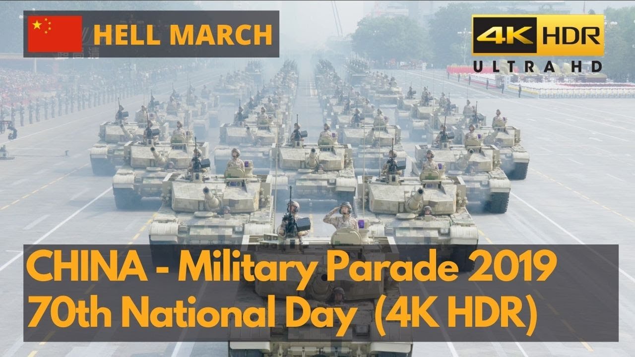 Hell March - China 70th National Day Military Parade 2019 - 6 Minutes ...