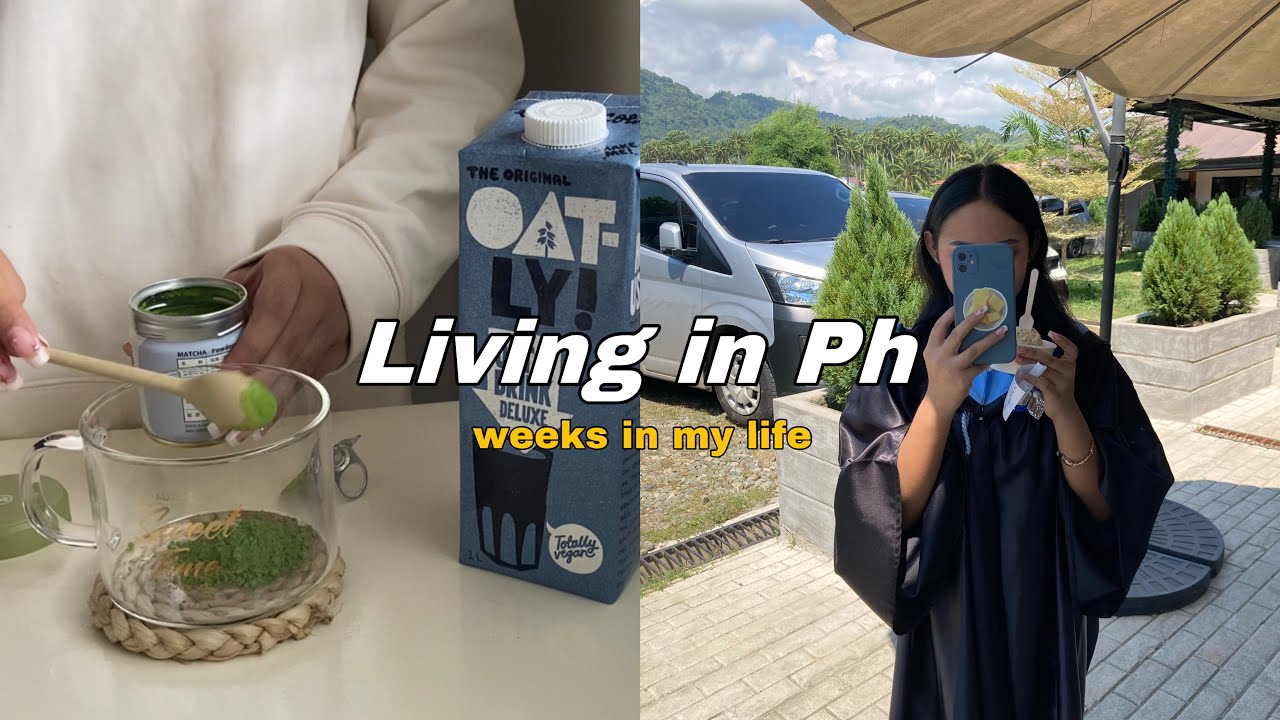 weeks in my life 🍵 graduation day, making matcha, date with my sister ...