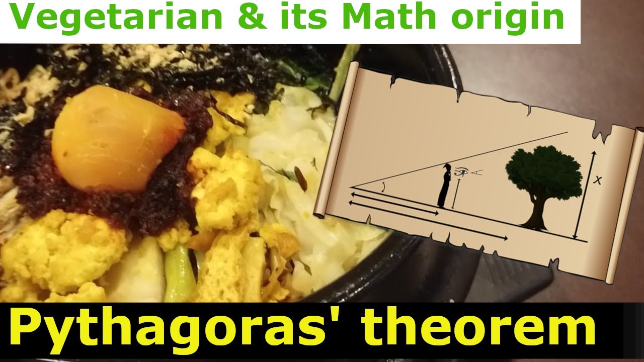 [Singapore Vegetarian Food] & its Pythagoras' theorem - YouTube