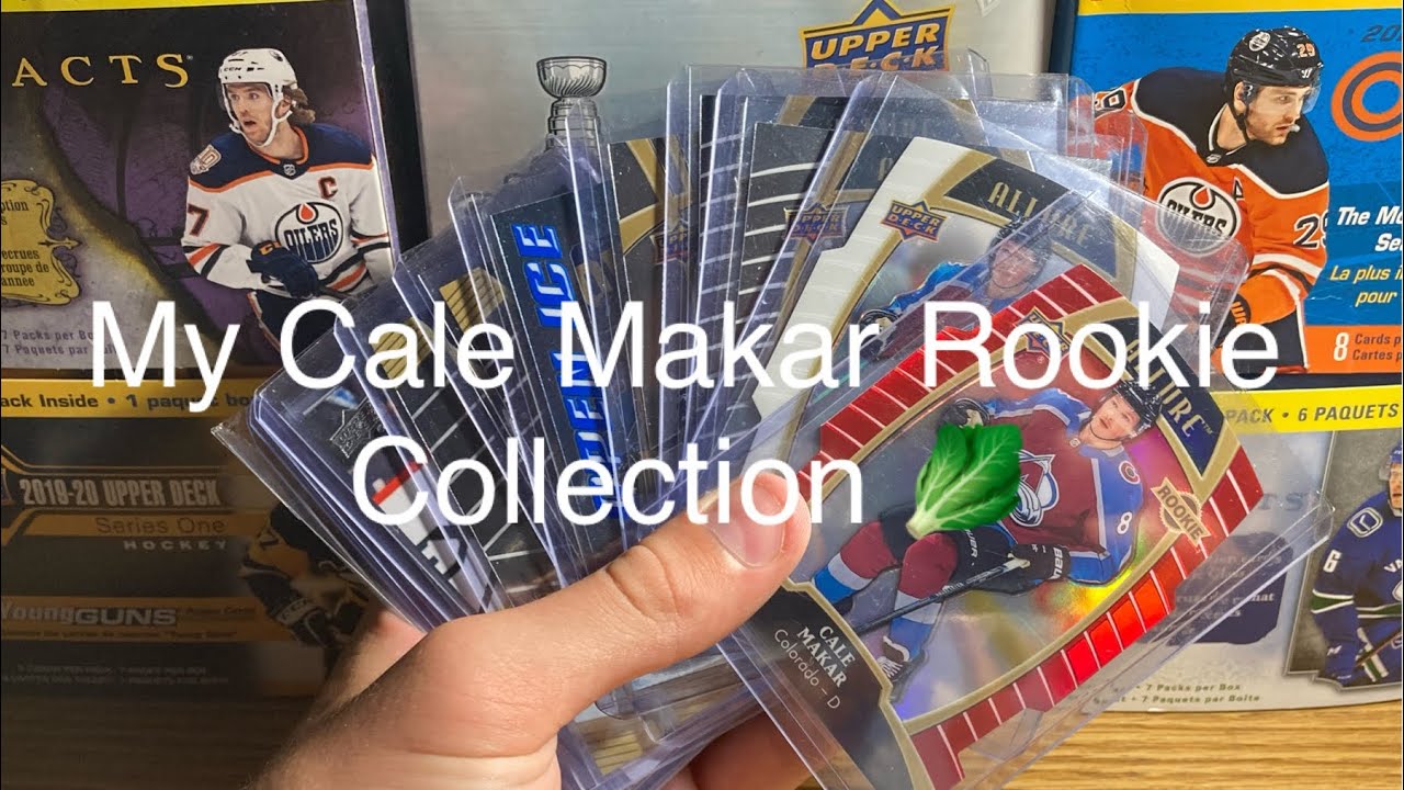 My Cale Makar Rookie Collection - YouTube