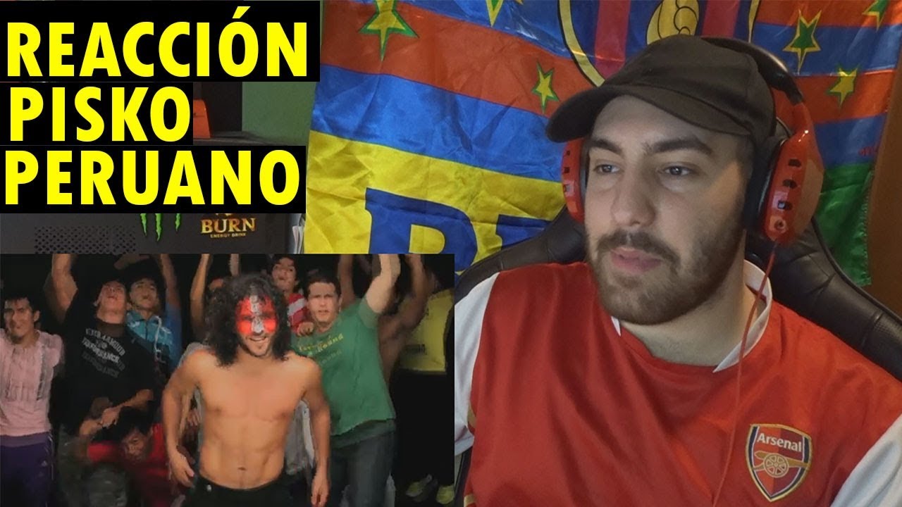 Pisko - Peruano (Video Oficial) (REACCIÓN) - YouTube