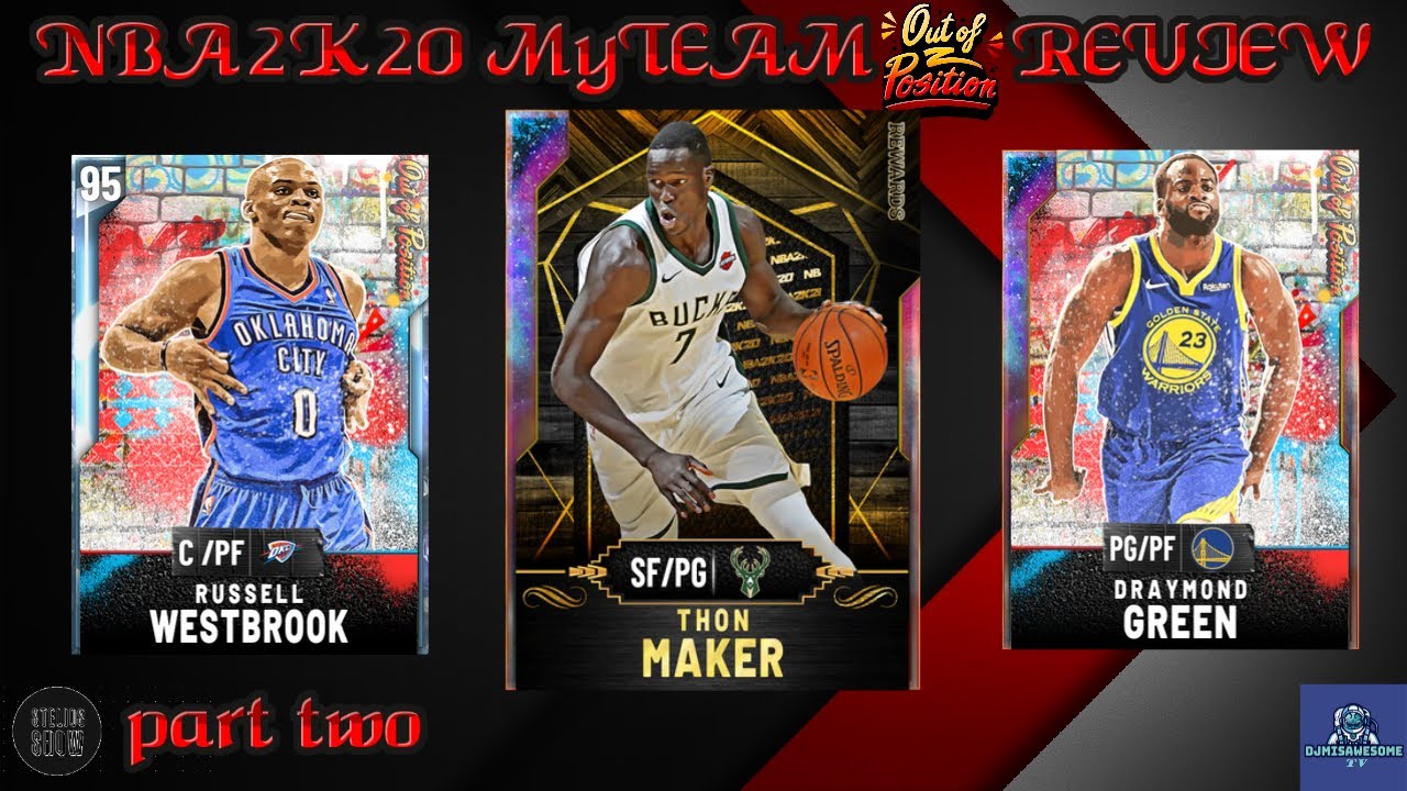 NBA2K20 MyTEAM Out of Position Pack Review - part two. - YouTube
