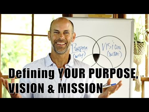 Defining Your PURPOSE, VISION & MISSION | Chip Richards - YouTube