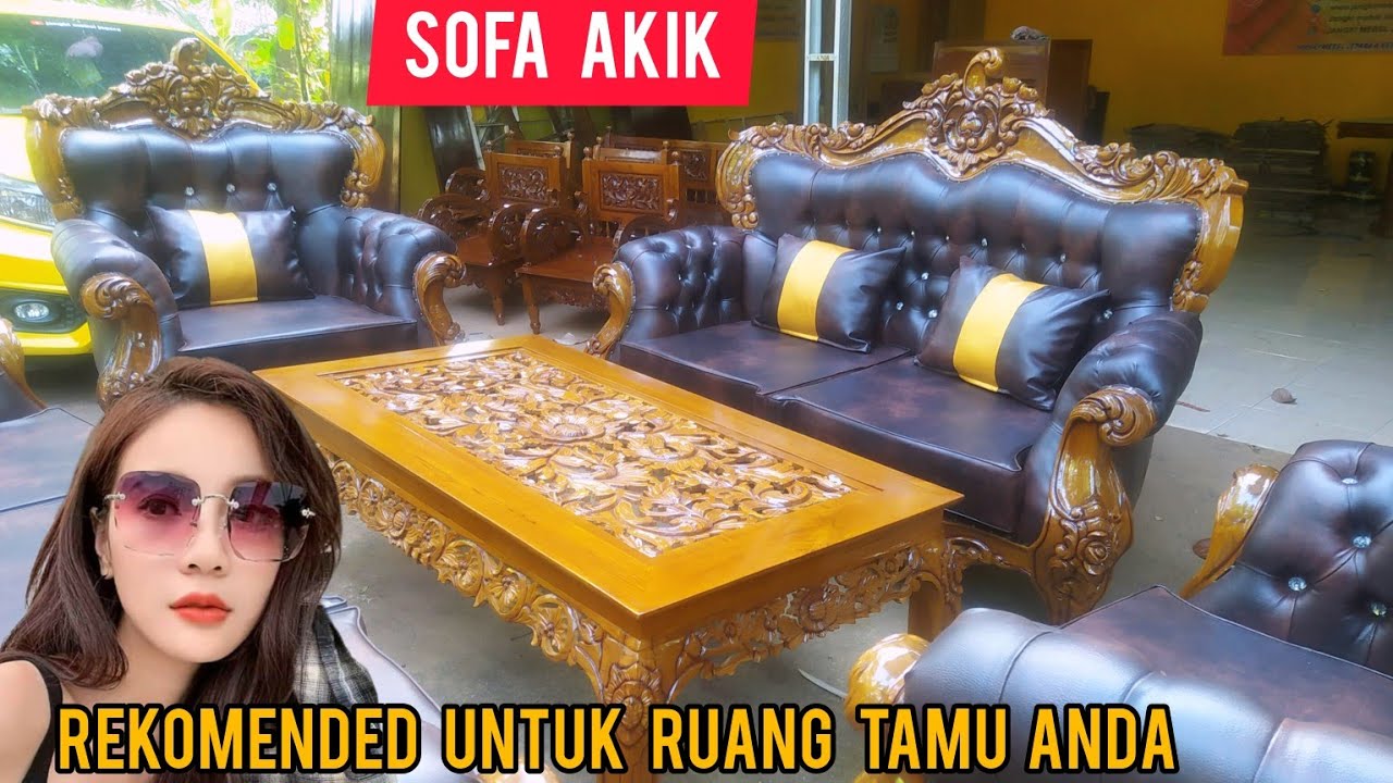 KURSI SOFA AKIK, REKOMENDED - YouTube