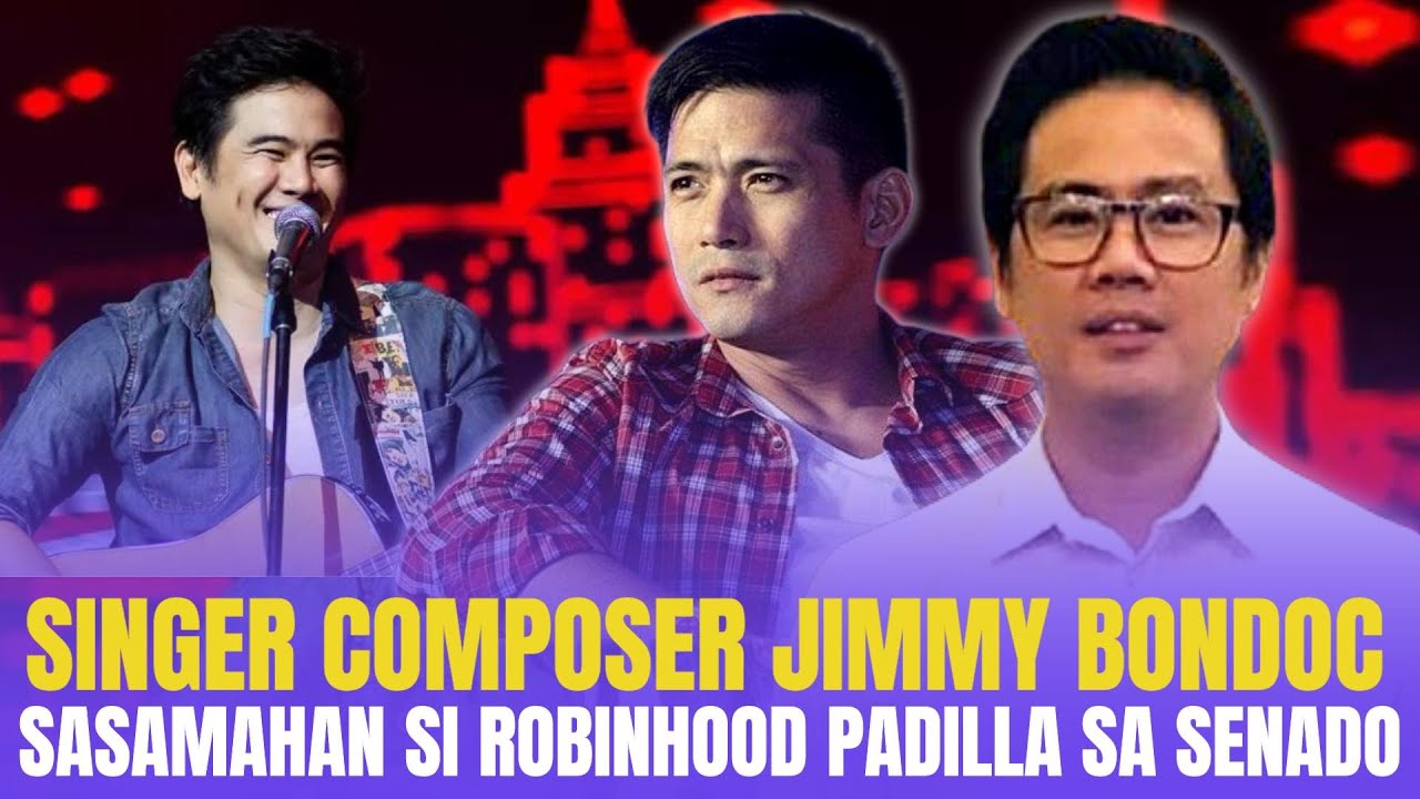SINGER COMPOSER JIMMY BONDOC FILING COC PARA SA SENADO WITH ROBINHOOD ...